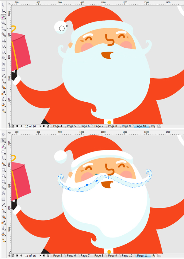 How to Create a Cartoon Holiday Illustration using CorelDRAW - Tutorial ...