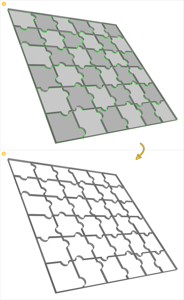 How to Create a Dynamic 3D Puzzle Effect in Adobe Illustrator
