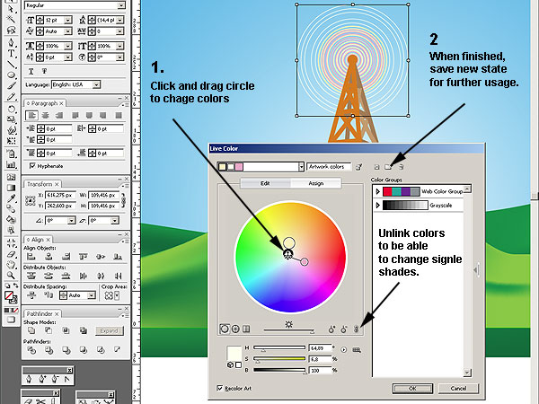 Methods for Creating Random Vector Noise - Tutorial Ilustrator