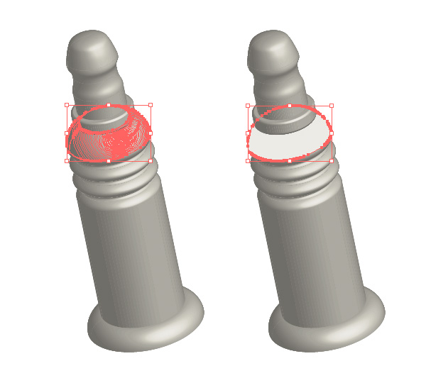 Rendering a 2D Spark Plug Diagram from 3D Components in Illustrator ...